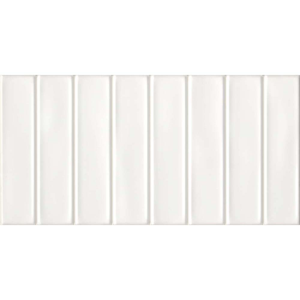 OBKLAD EL BARCO ROMA WHITE WHITE GLOSSY 15X30 | NX09600